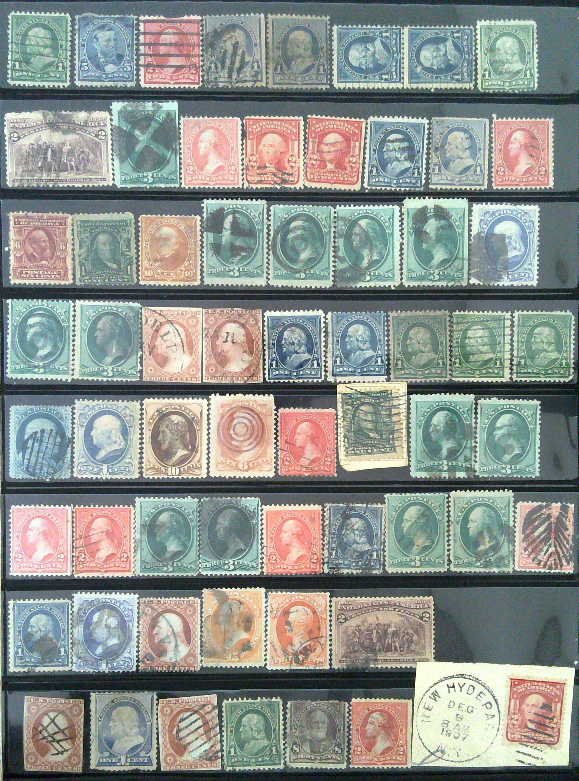 Small Collection US 19th Century Lot | United States, General Issue ...