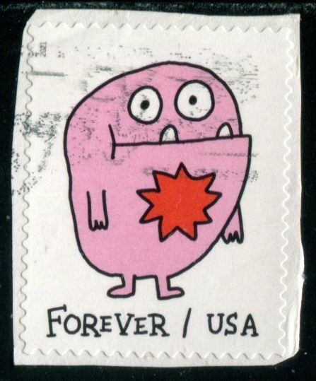 5636 (58c) Message Monster SA, used | United States, General Issue ...