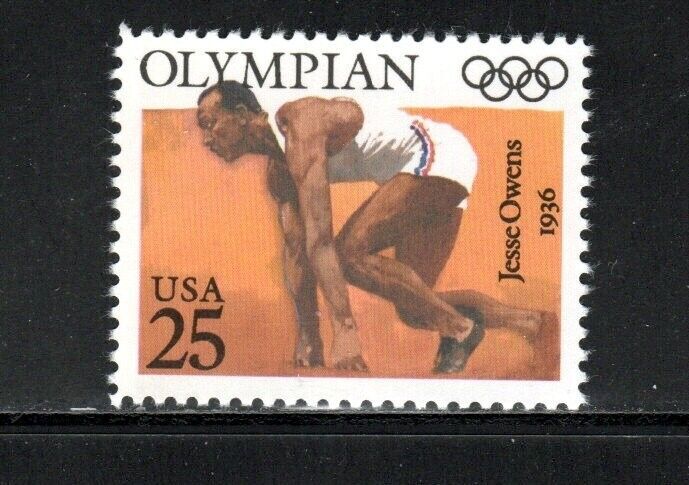2496 * JESSE OWENS ~ OLYMPIANS * U.S. Postage Stamp MNH | United States ...