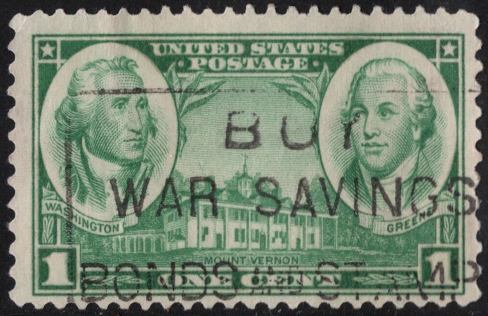 SC#785 1¢ Army Issue (1936) Used | United States, General Issue Stamp ...