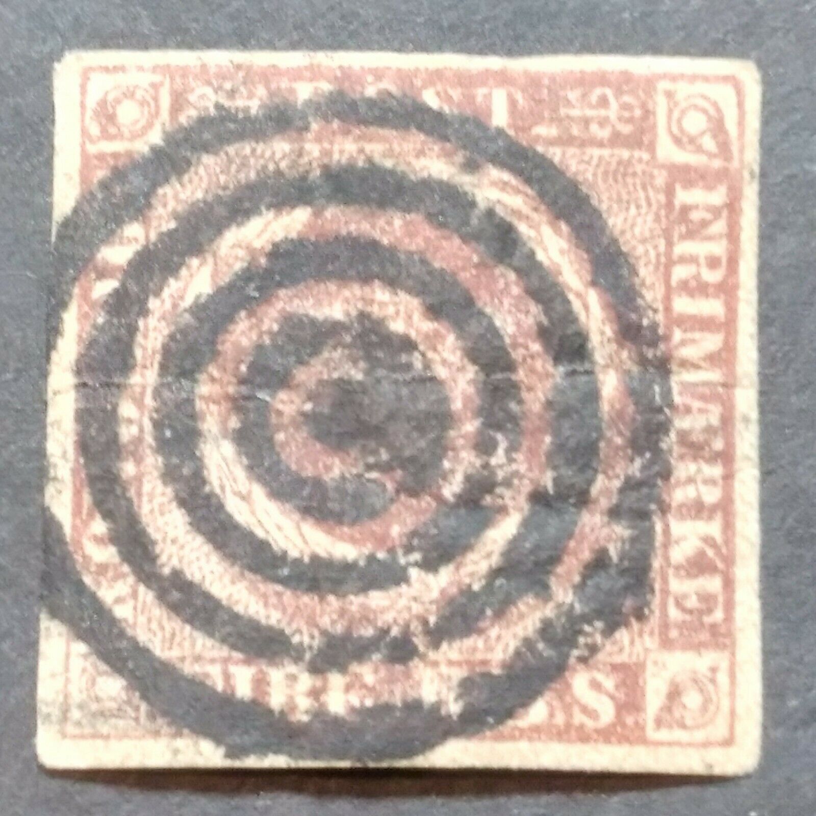 Denmark Scott #2 VF Used. CV $40 / Price $10 + $1 shipping | Europe ...