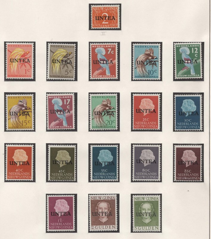 United Nations-UNTEA # 1a-19a UNTEA Overprints (19) Mint NH | Worldwide ...