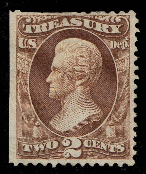 Stunning Genuine Scott #O73 Mint OG 1873 Treasury Dept Official - SCV ...