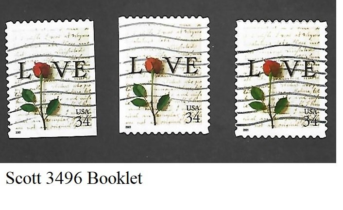 Scott 3496 Love 34c - Used - nice centering | United States, General ...