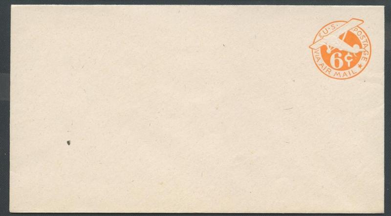 US Scott's # UC4 Die 2b 6 Cent - Air Mail - Envelope - Unused / HipStamp