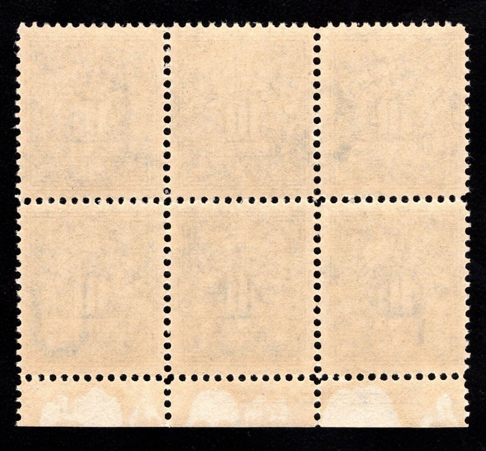 Momen US Stamps #Ps4 Postal Savings Plate Block of 6 Mint OG NH VF LOT ...