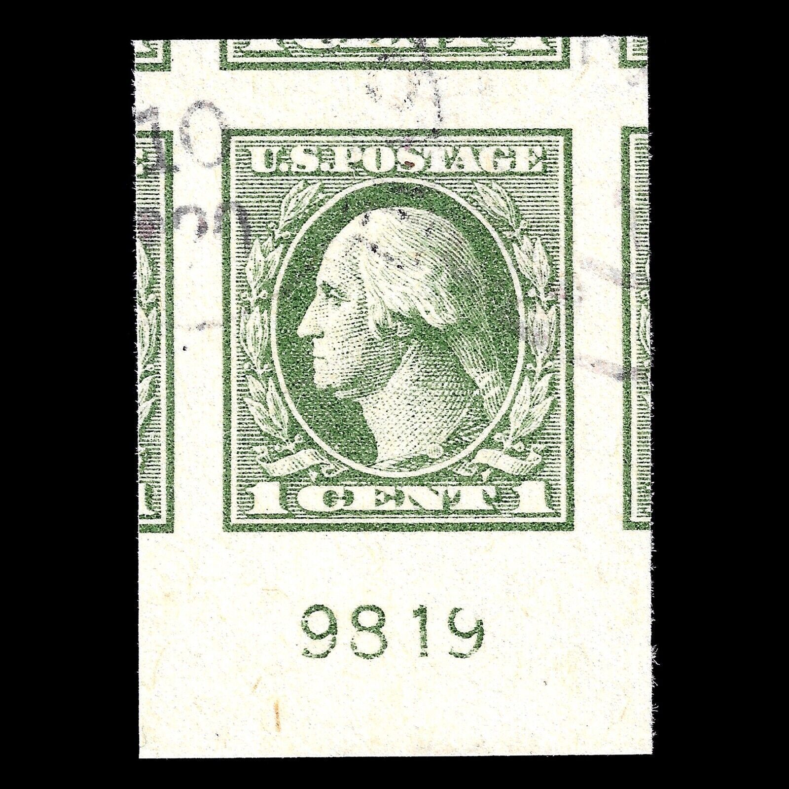 WCstamps: U.S. Scott 531 1c Offset Imperf GEM Used 2024 PSE Cert (100 ...