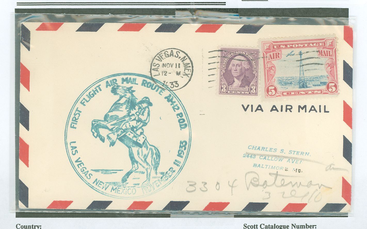 United States #C11 | United States, Air Mail Stamp / HipStamp