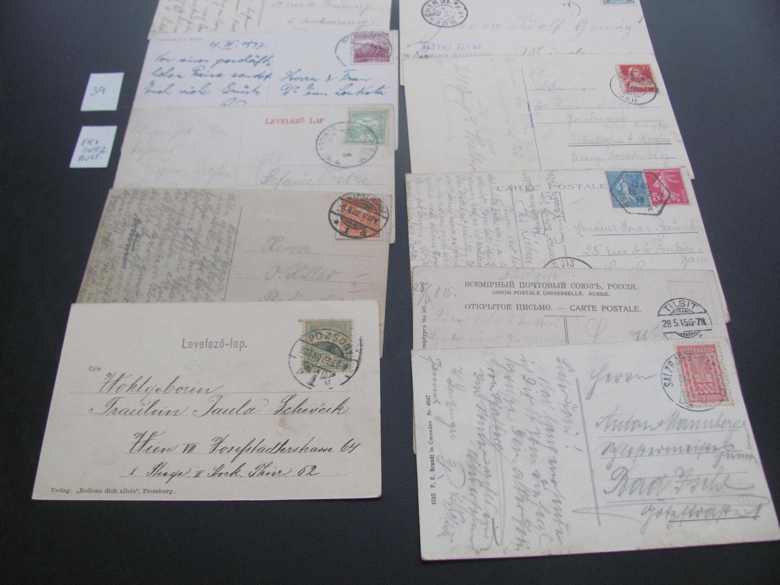Germany 1902-1930 Used 66 PCS Mostly Ships & Boats Mostly Austrian ...