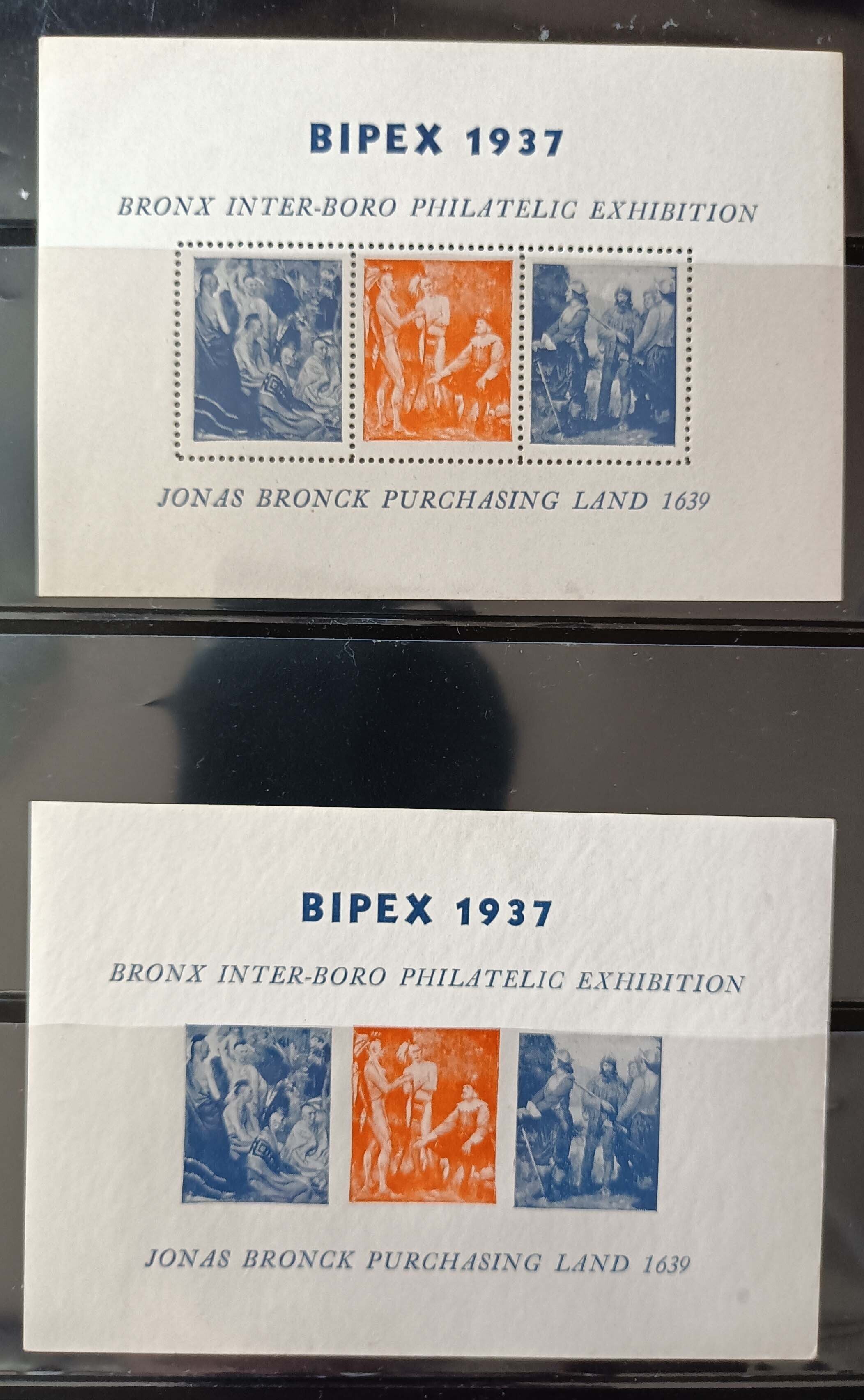 Bipex - Bronx Inter-Boro Philatelic Exhibition - Souvenir Sheets- MNH ...