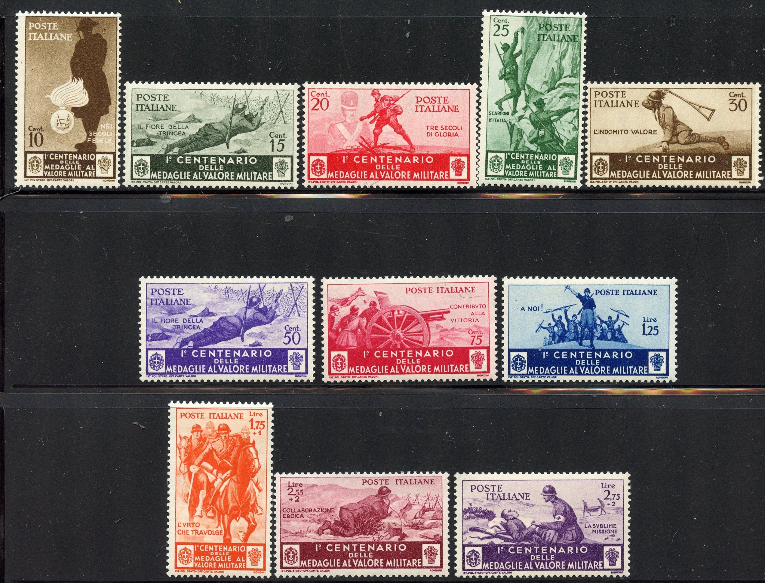 Italy # 331-41 Mint Hinge Remain.. | Europe - Italy, General Issue ...