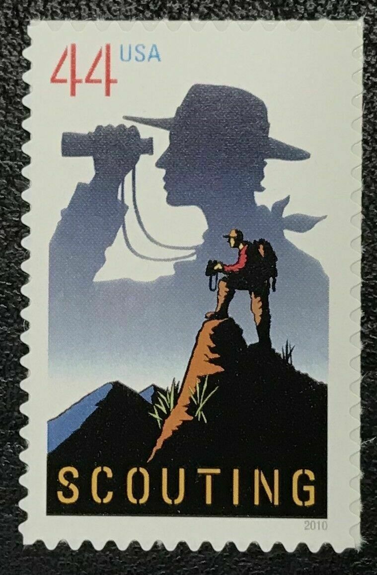 2010 Boy Scouts of America Single 44c Postage Stamp, Sc# 4472, MNH, OG ...