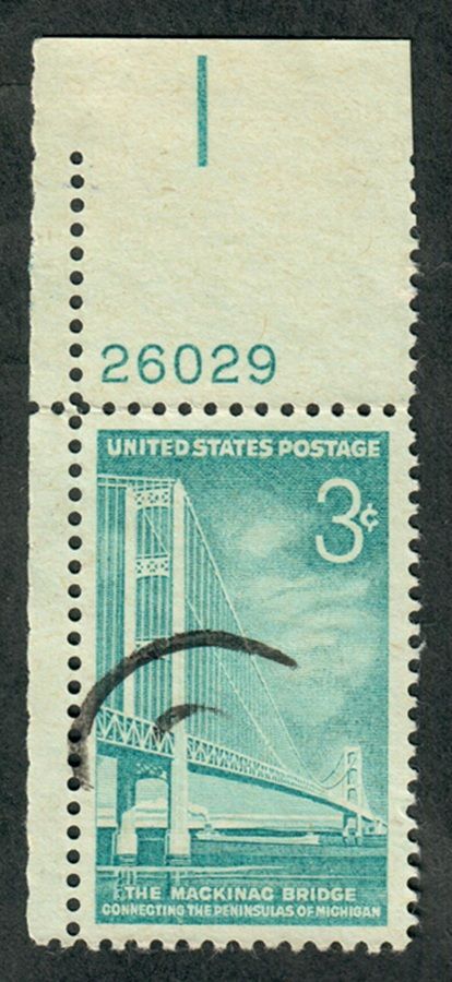 1109 Used Plate Number Single - PNS | United States, General Issue ...