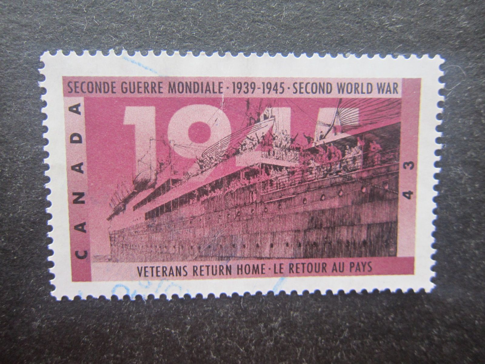 Canada #1541 Second World War 1945 Nice stamps {ca772} | Canada ...