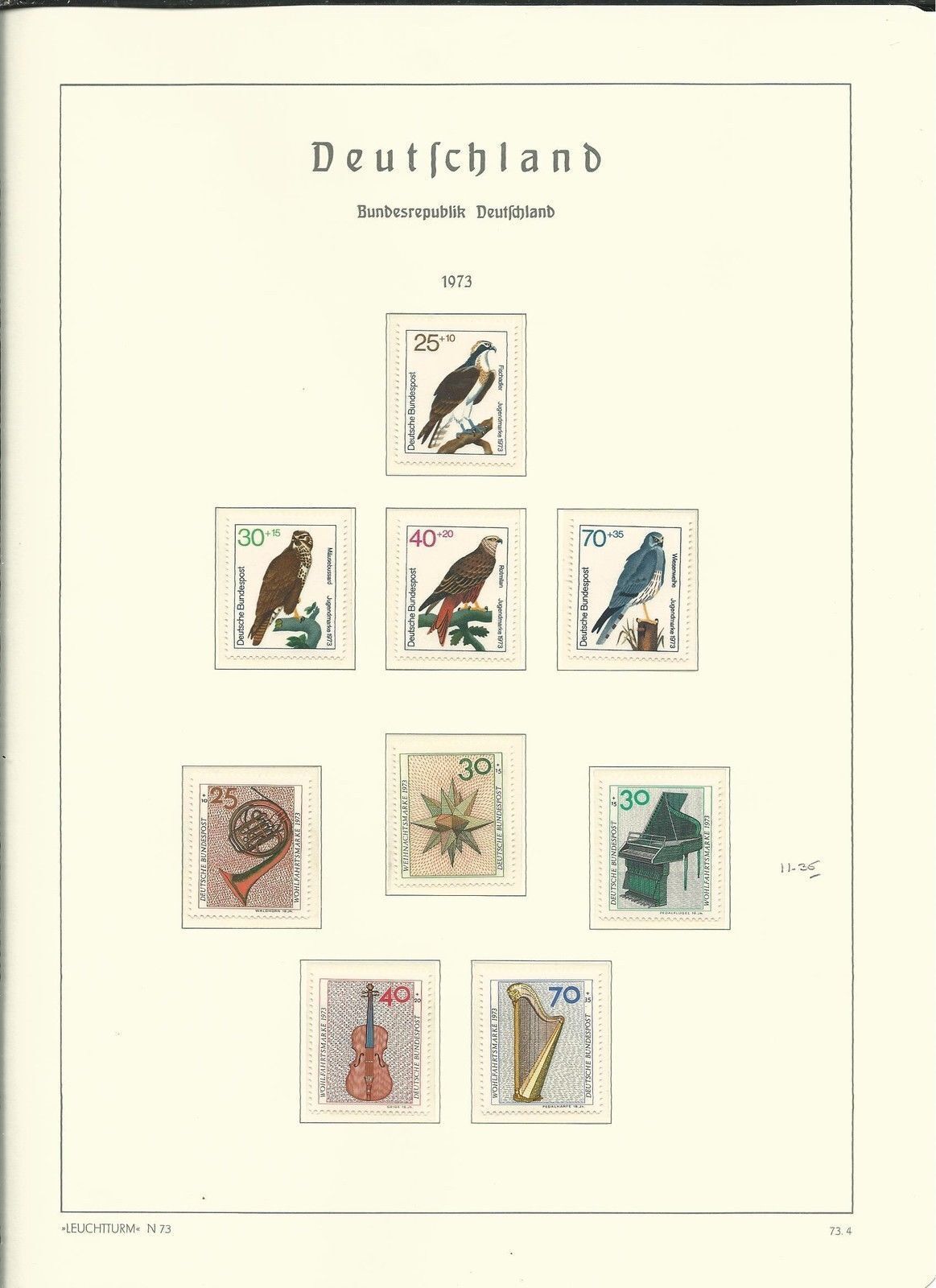 Germany Collection 1949-86 in Lighthouse Hingless Album, SCV $1000 ...