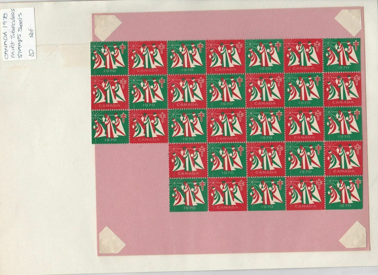Canada 1970 Mint Tuerculosis Stamps Sheet Ref: R6411 | Canada, Stamp ...
