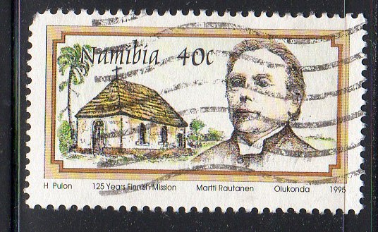 Namibia 783 - Used -Finnish Mission Church / Martti Rautanen | Africa ...