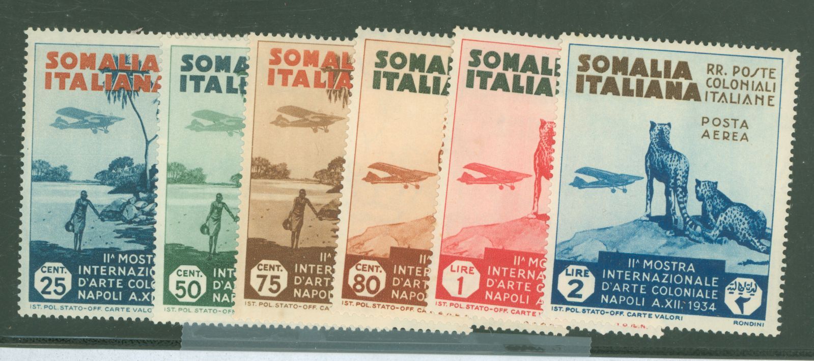 Somalia (Italian Somaliland) #C1-C6 Single (Complete Set) | Africa ...