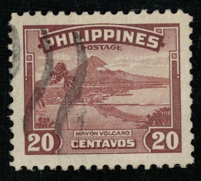 Mayon Volcano, 20 centavos, Philippines (Т-7002) | Asia - Philippines ...