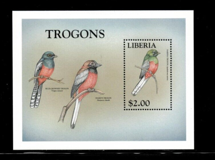Liberia 1999 - World of Birds - Souvenir Stamp Sheet - MNH | Africa ...