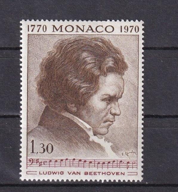 SA21e Monaco 1970 The 200th Anniversary of the Birth of Beethoven mint ...