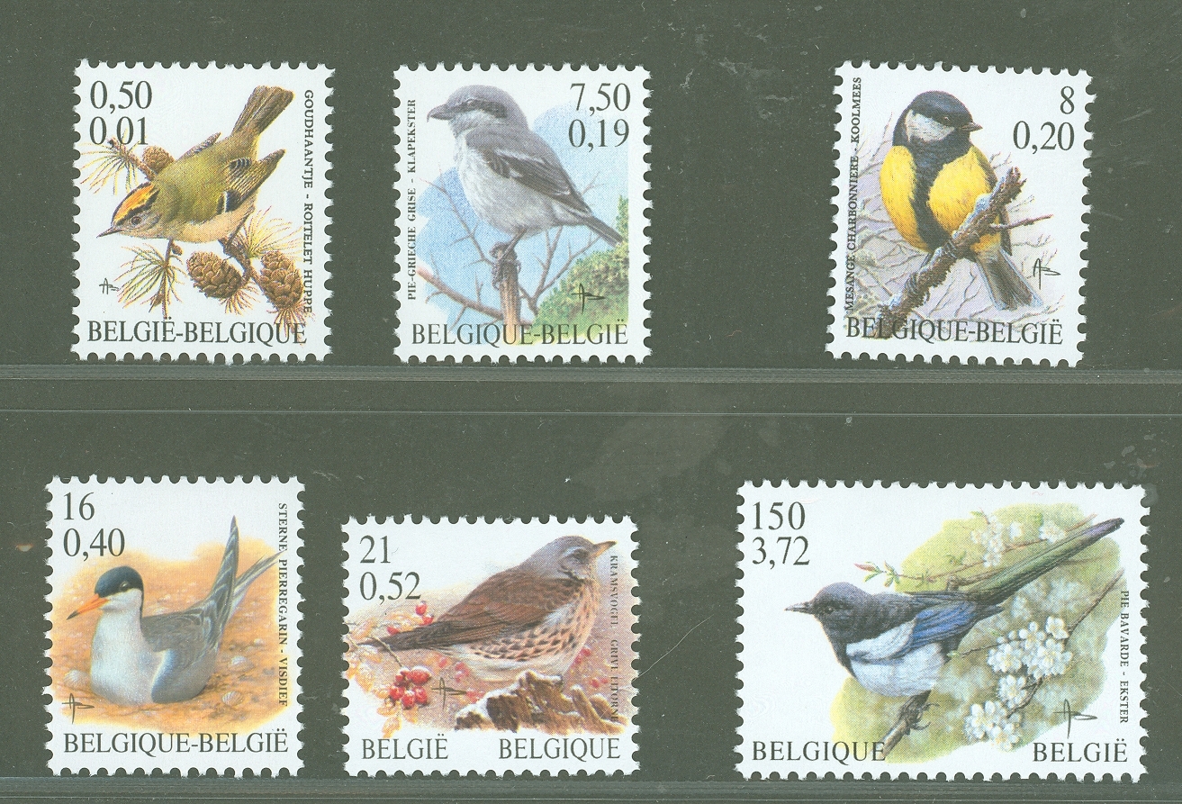 Belgium #1836-1840 Single (Complete Set) | Europe - Belgium & Colonies ...