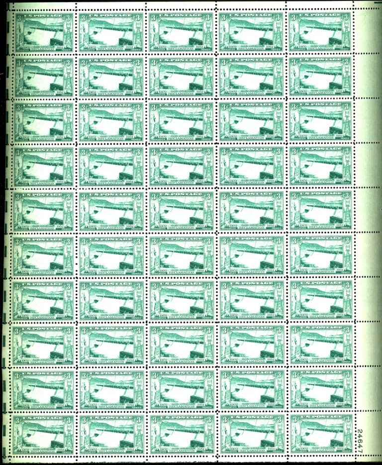 U.S. #1009 Mint PL# Sheet of 50 OG NH | United States, General Issue ...