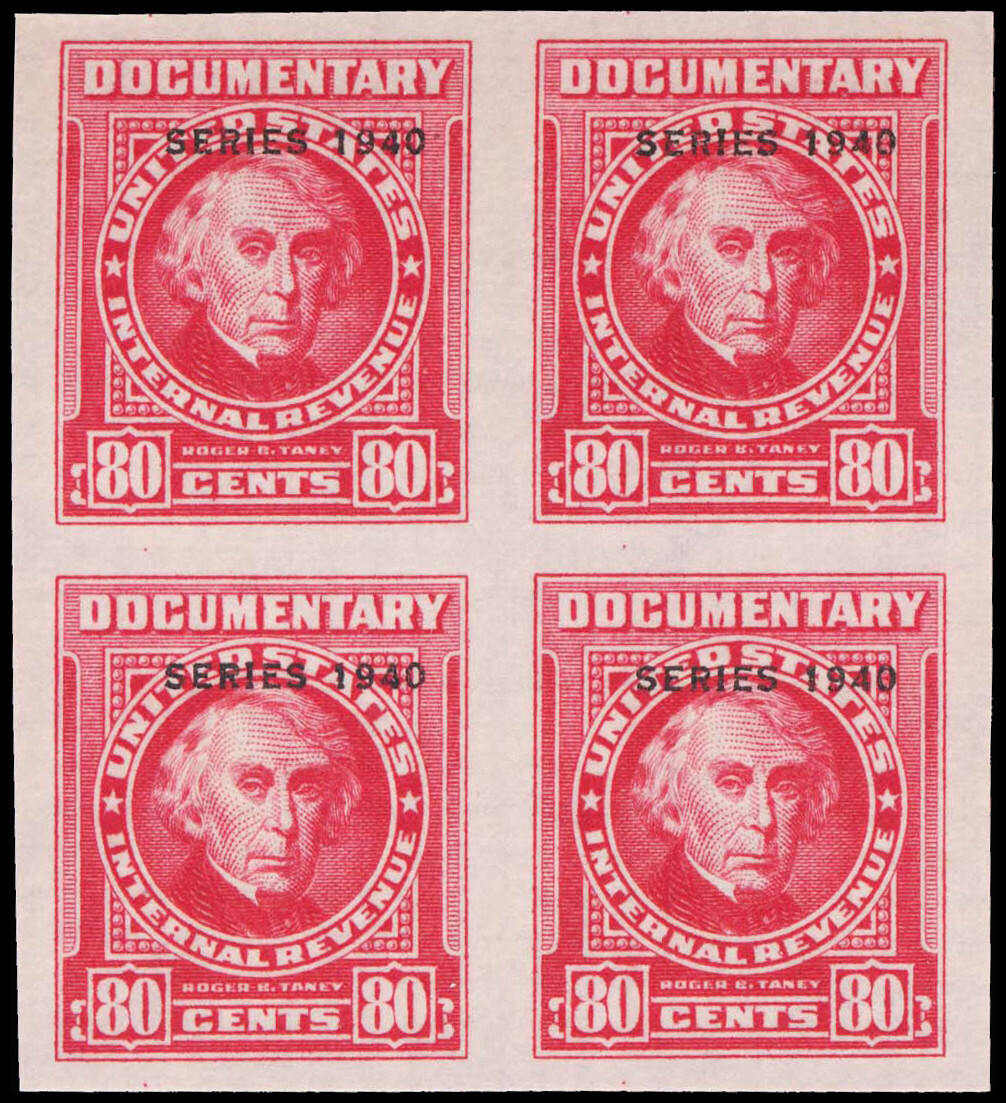 U.S. REV. Dated Reds R299A Mint (ID # 114159) | United States, Revenues ...