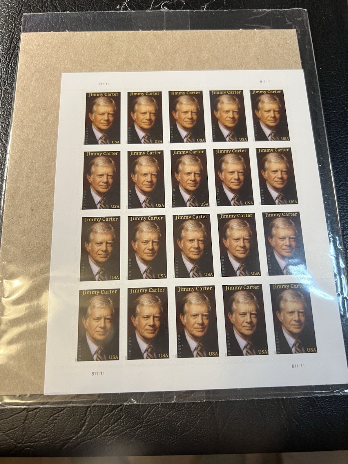 Scott#6043-Jimmy Carter(President) Forever Stamps Sheet Of 20(NIP)2025 ...