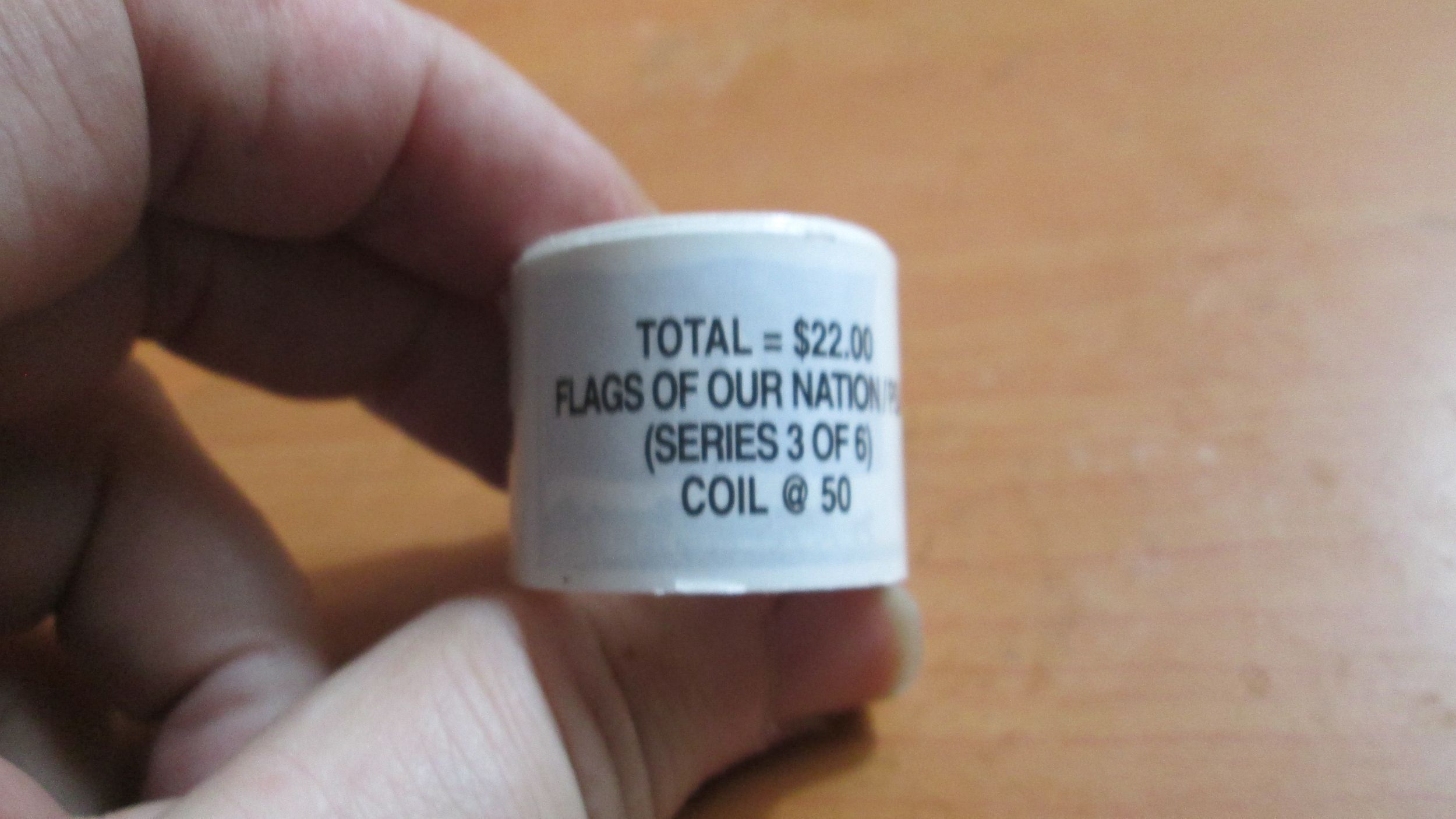 Flags of Our Nation 44c US Postage Coil Roll of 50 stamps #4293-4302 VF ...