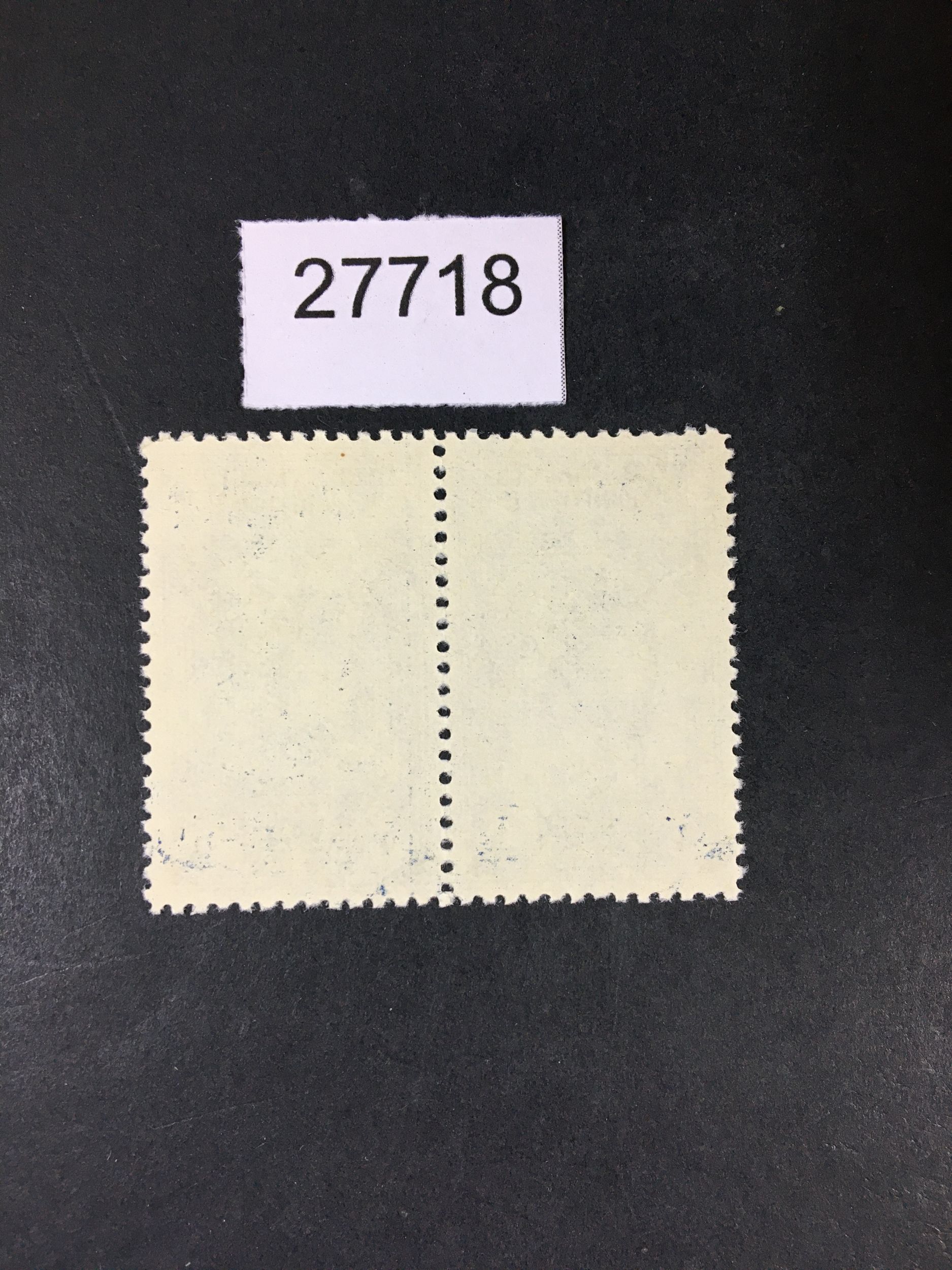 US Stamps # 753 Vertical Line Pair Unused NO GUM CAT. $33 LOT #27718 ...