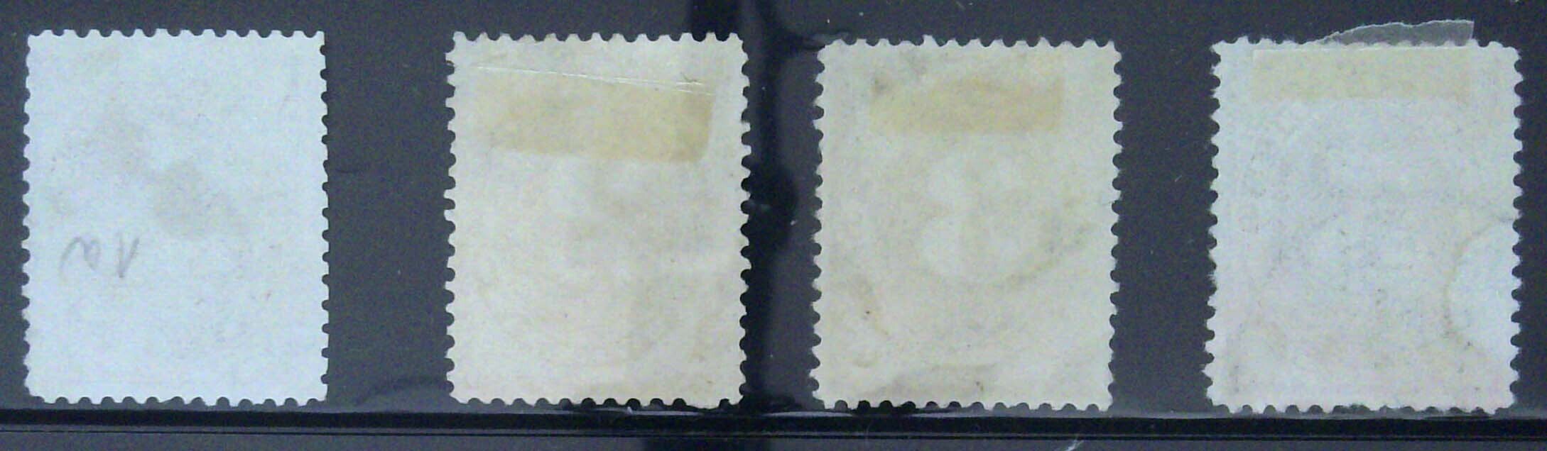 Scott #J1-J4 - Brown - Postage Due Stamps Lot - Used - 1879 | United ...