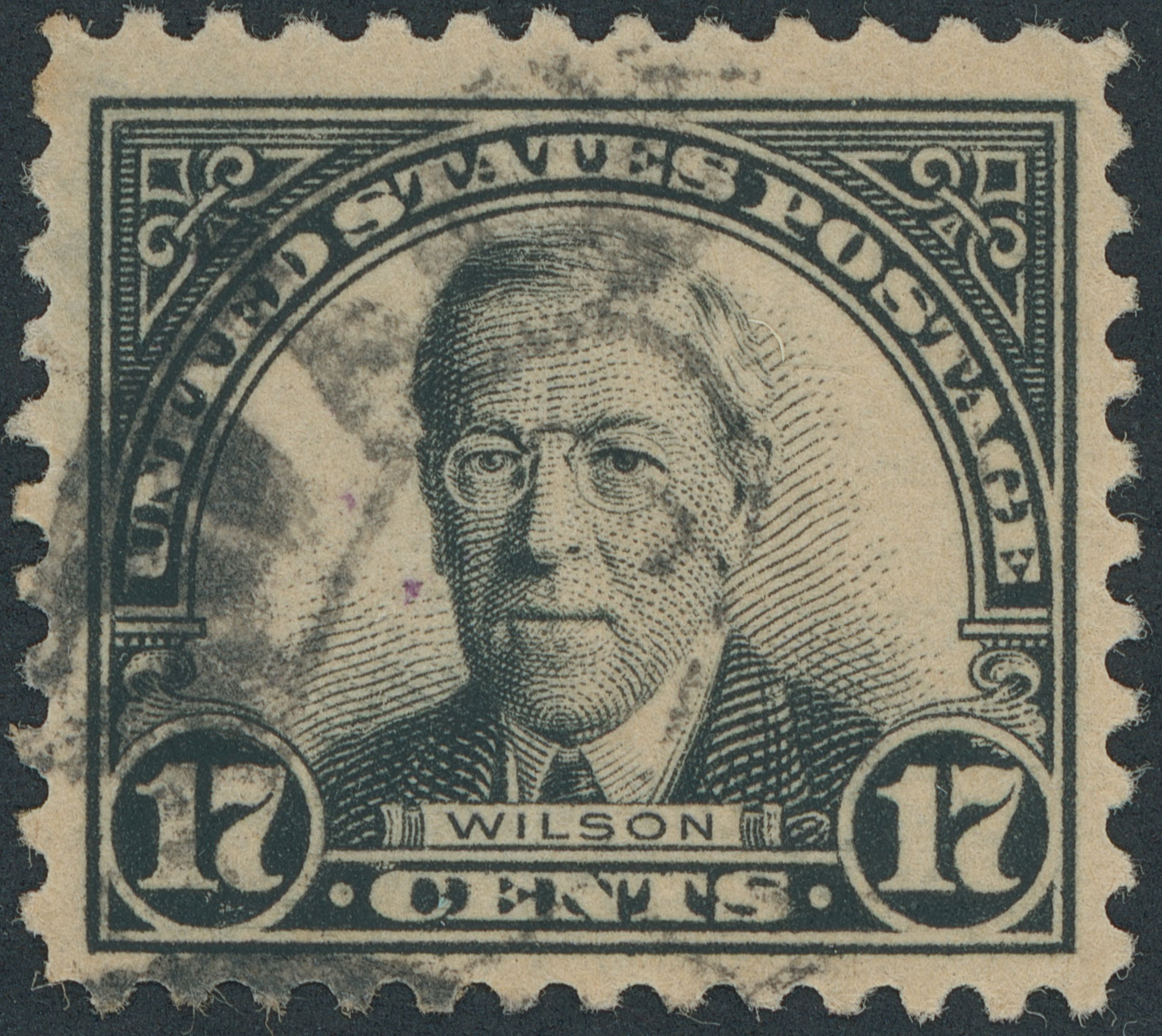 US 623 17 cent General Issue; Wilson; Used; NG -- See details and scans ...