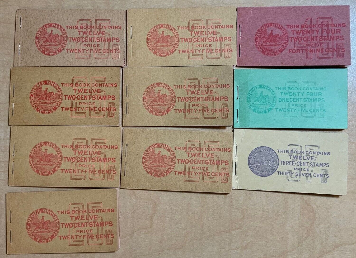 Early Booklet Dealers Stock SCV $140.00 * Stuart Katz | United States ...