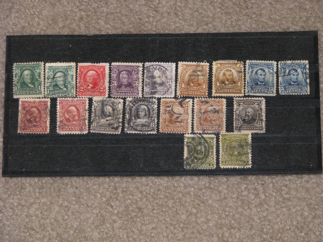 US Scott# 300-309, (Duplicates) Used | United States, General Issue ...