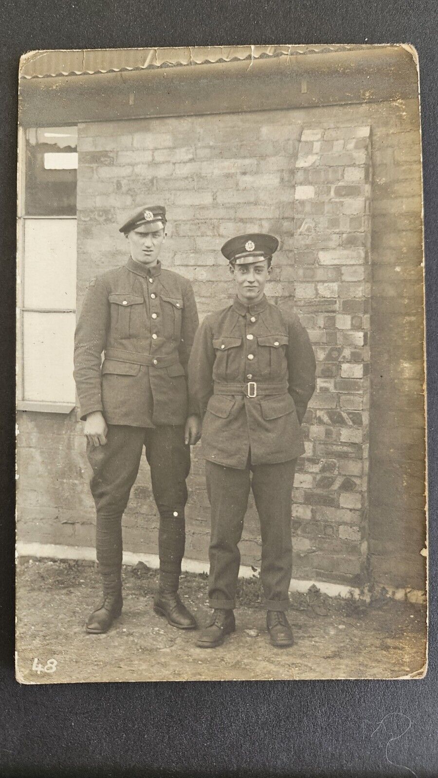 WW1 British? Soldiers Standing Around RPPC | United States, Stamp ...
