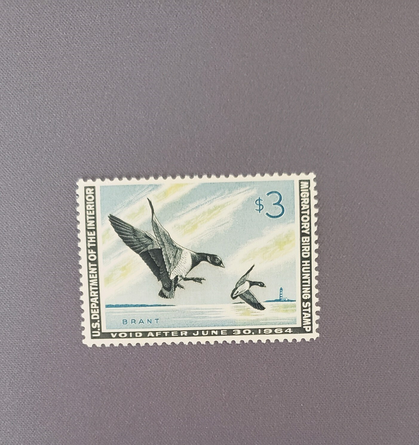 RW30, Brant Landing Ducks, Mint OGNH, CV $95.00 | United States, Duck ...