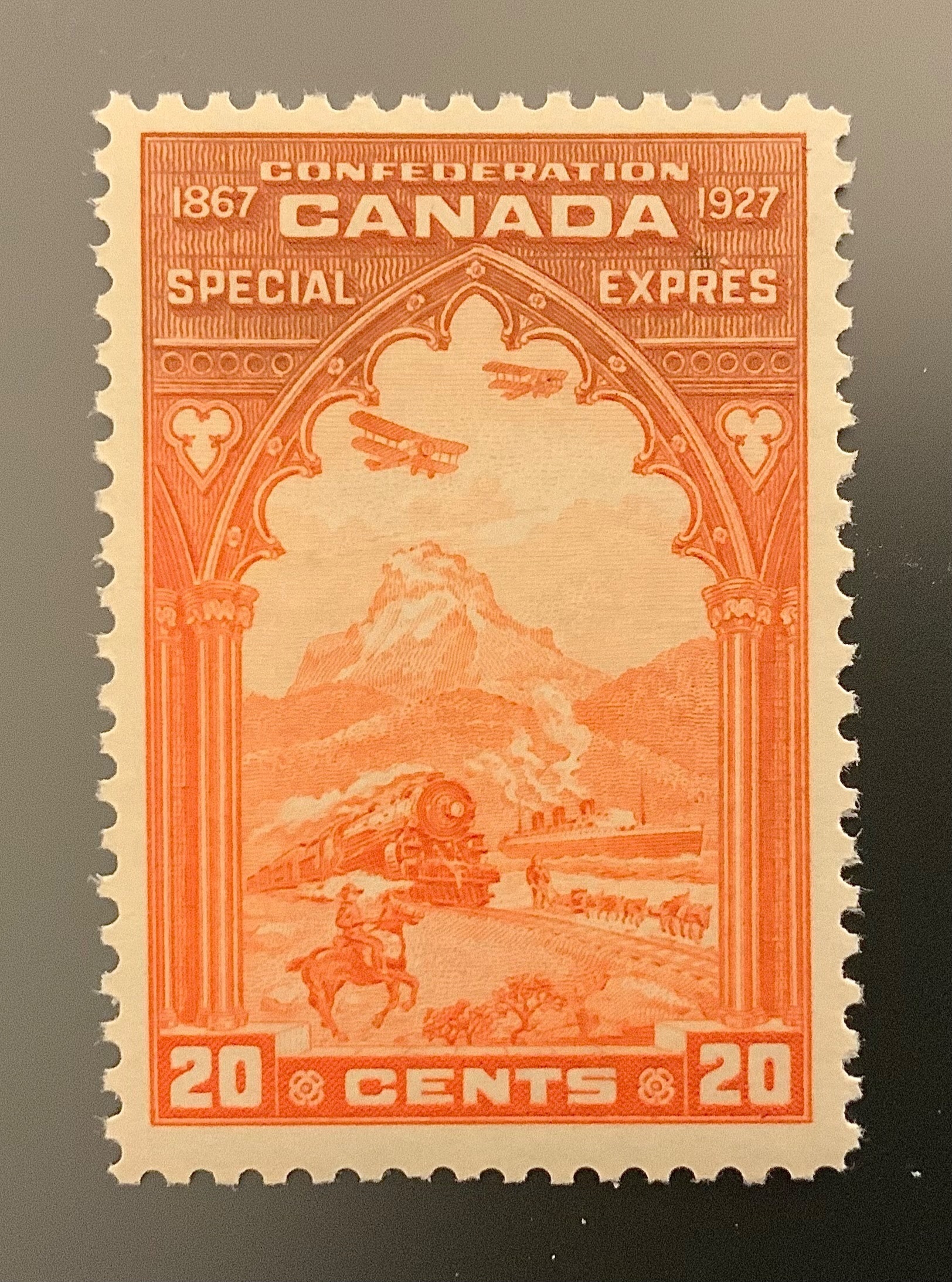 Canada Sc#E3 XF MNH OG Cv$70.00 | Canada, Special Delivery Stamp / HipStamp