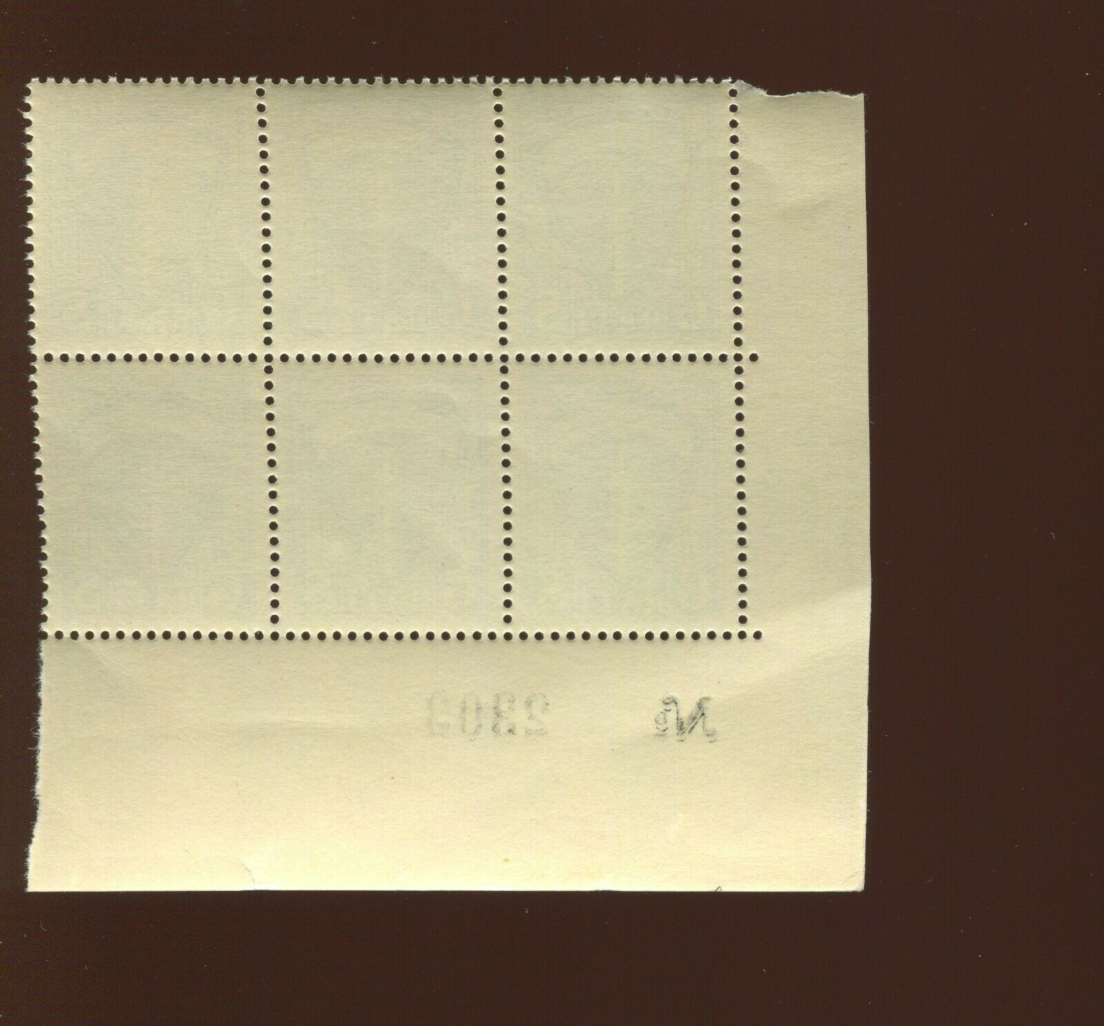 TR5 AMG Travel Permit Stamps Gratis Military Plate Block MNH (Bz 287 ...