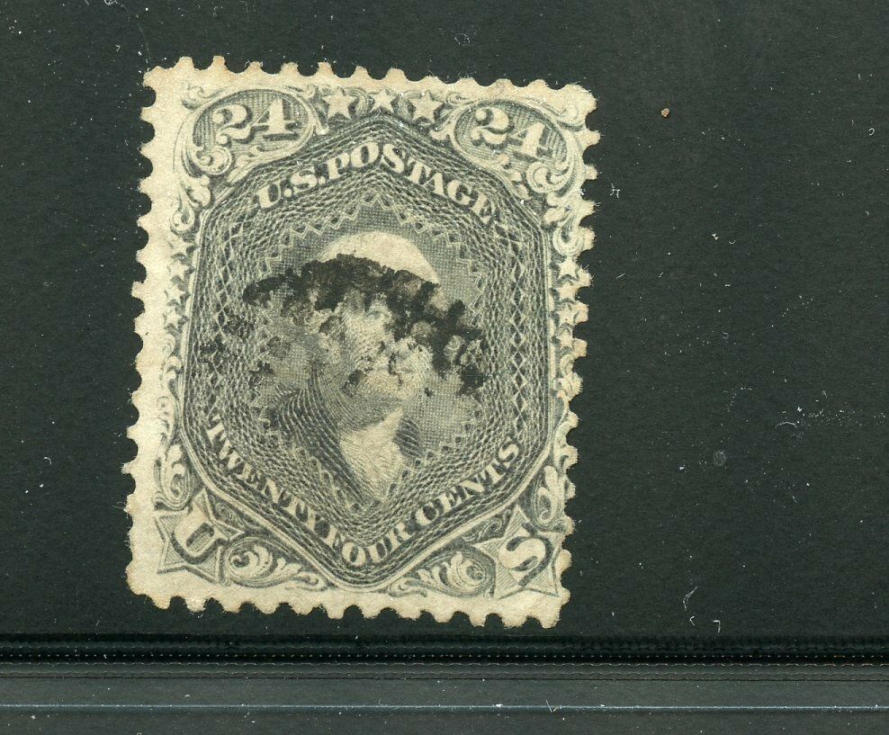 United States 24c Washington Scott#70 Used (B)Fresh Color NO Faults ...