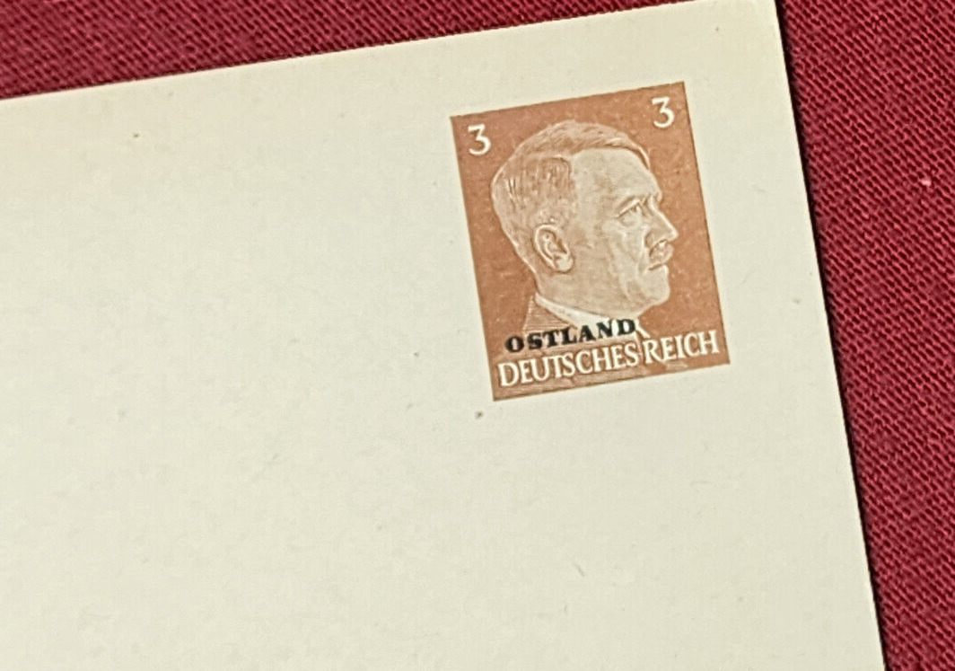 ORG TODT WW2 WWII Nazi Germany Third Reich postcard 1942 Hitler Stamp ...