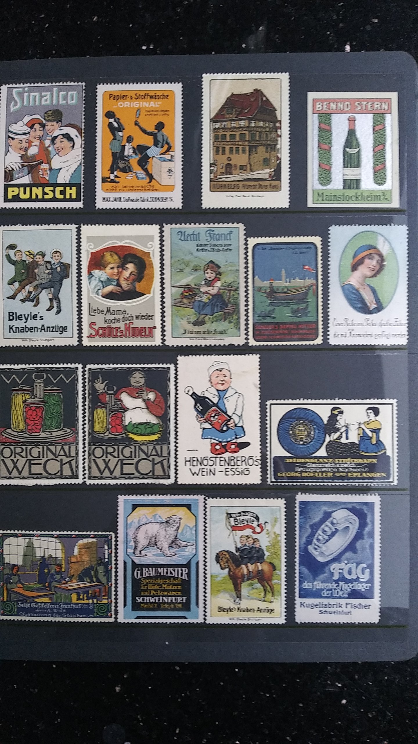 World Exhibition, Convention, Stamp Show, Poster, Label stamp ...