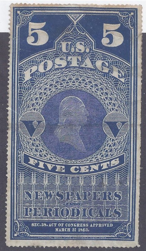 Us Newspaper Issue Scott Pr8 Used Vf United States Newspaper Stamps Stamp Hipstamp