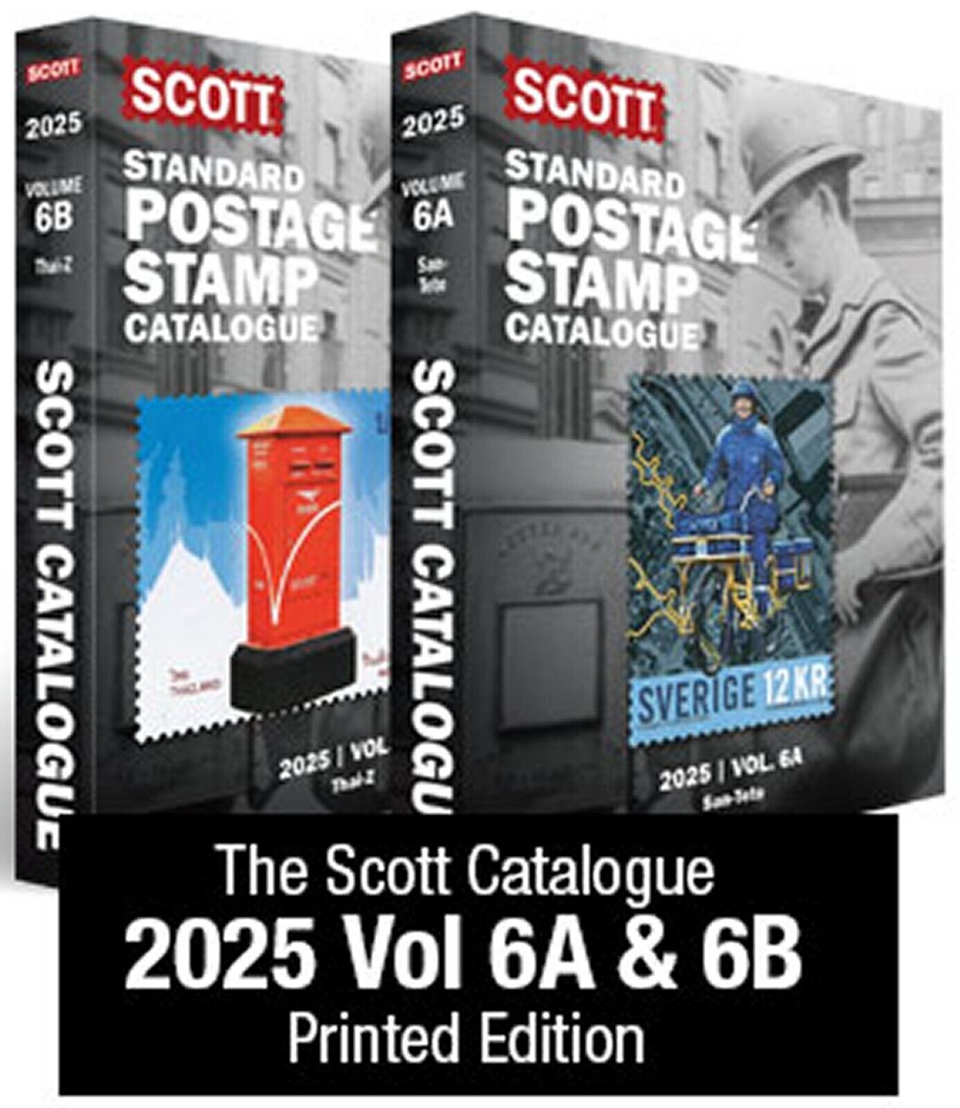Scott Stamp Catalog 2025 Volume 6A & 6B - COUNTRIES SAN MARINO-Z ...