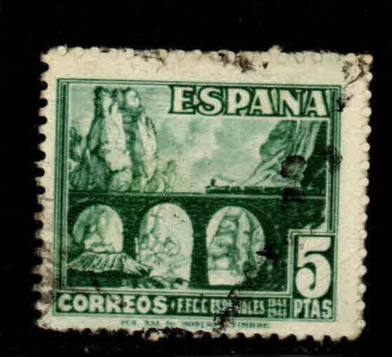 SPAIN Scott 759 Used Railroad Bridge stamp | Europe - Spain & Colonies ...