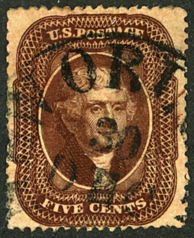 U.S. #75 USED | United States, General Issue Stamp / HipStamp