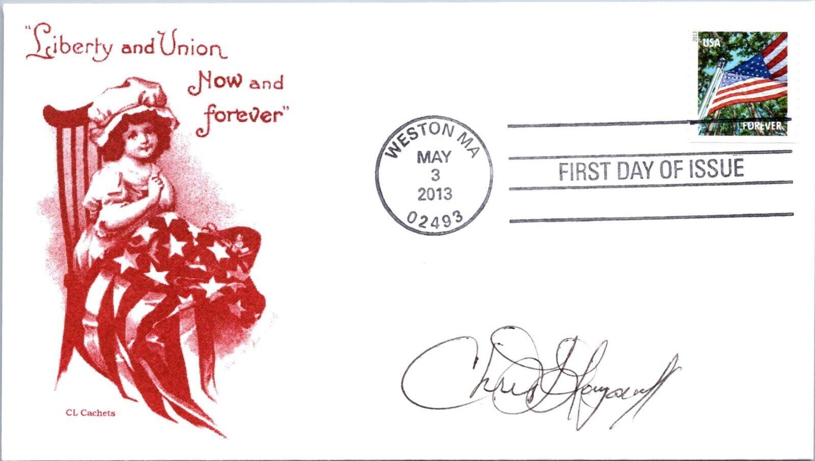FDC 2013 SC #4766-4769 CL Cachet - Weston, MA - Single - J2148 | United ...