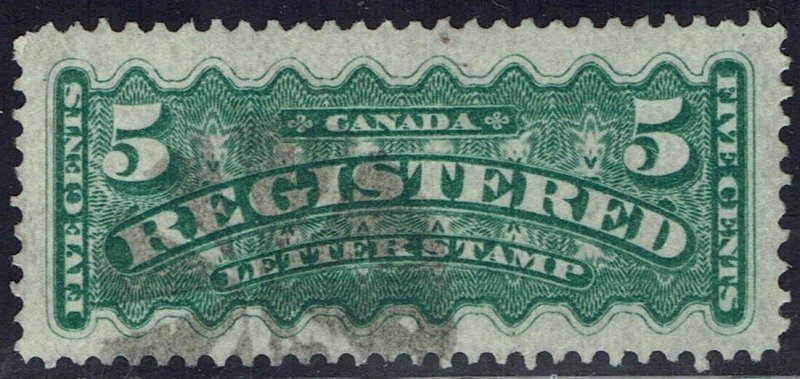 Canada 1875 Registration Stamp 5c Perf 12 X 11½ Used | Canada, Stamp ...