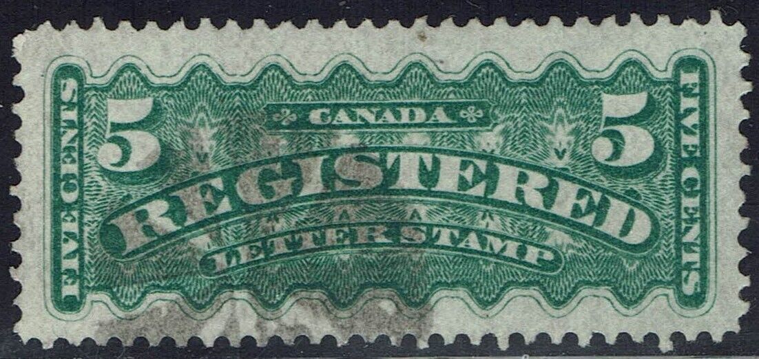 Canada 1875 Registration Stamp 5c Perf 12 X 11½ Used | Canada, Stamp ...