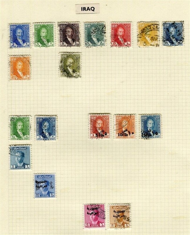 IRAQ, SAUDI ARABIA, JORDAN ++ Small Collection from early classics to ...